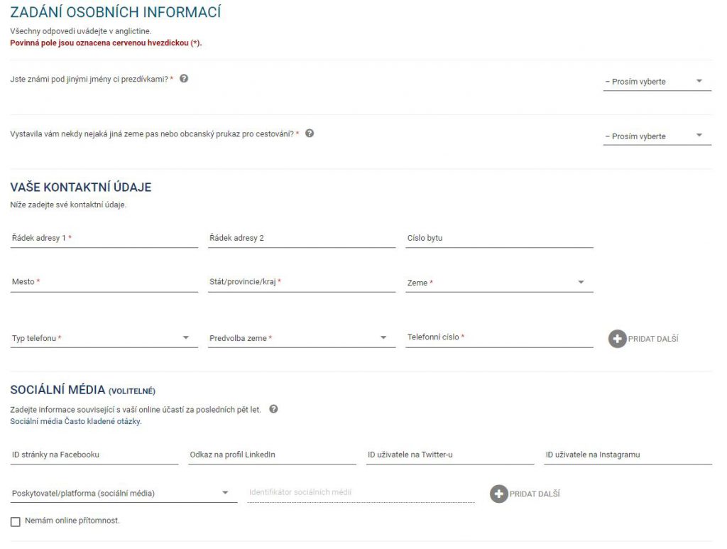 ESTA - jak si zařídit vízum do USA | Krauzovi na cestách