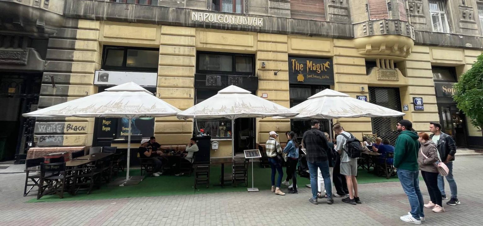 Restaurace The Magic Budapešť, na skok k Harry Potterovi | Krauzovi na ...
