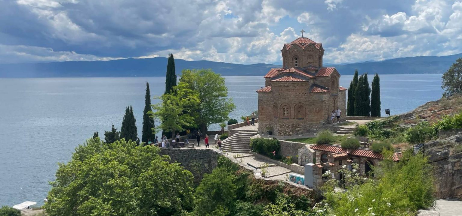 Jezero a město Ohrid Severní Makedonie | Krauzovi na cestách